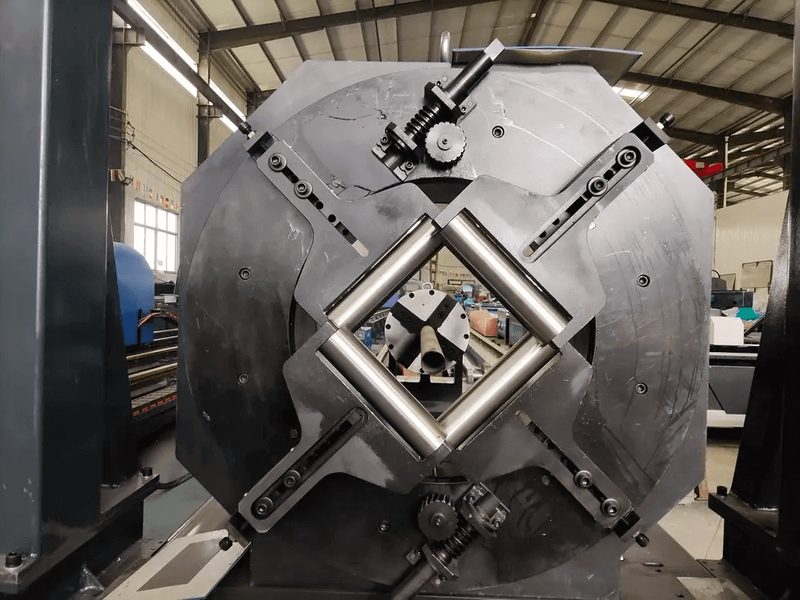 5 Axis Round Square Rectangular Steel Pipe Angle Channel Steel CNC ...